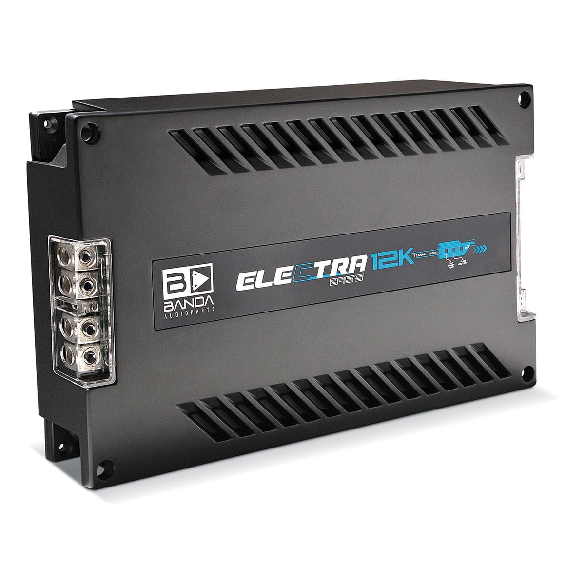 Banda 12K1OHMGREEN 12K Bass Car Amplifier, Green - Walmart.com