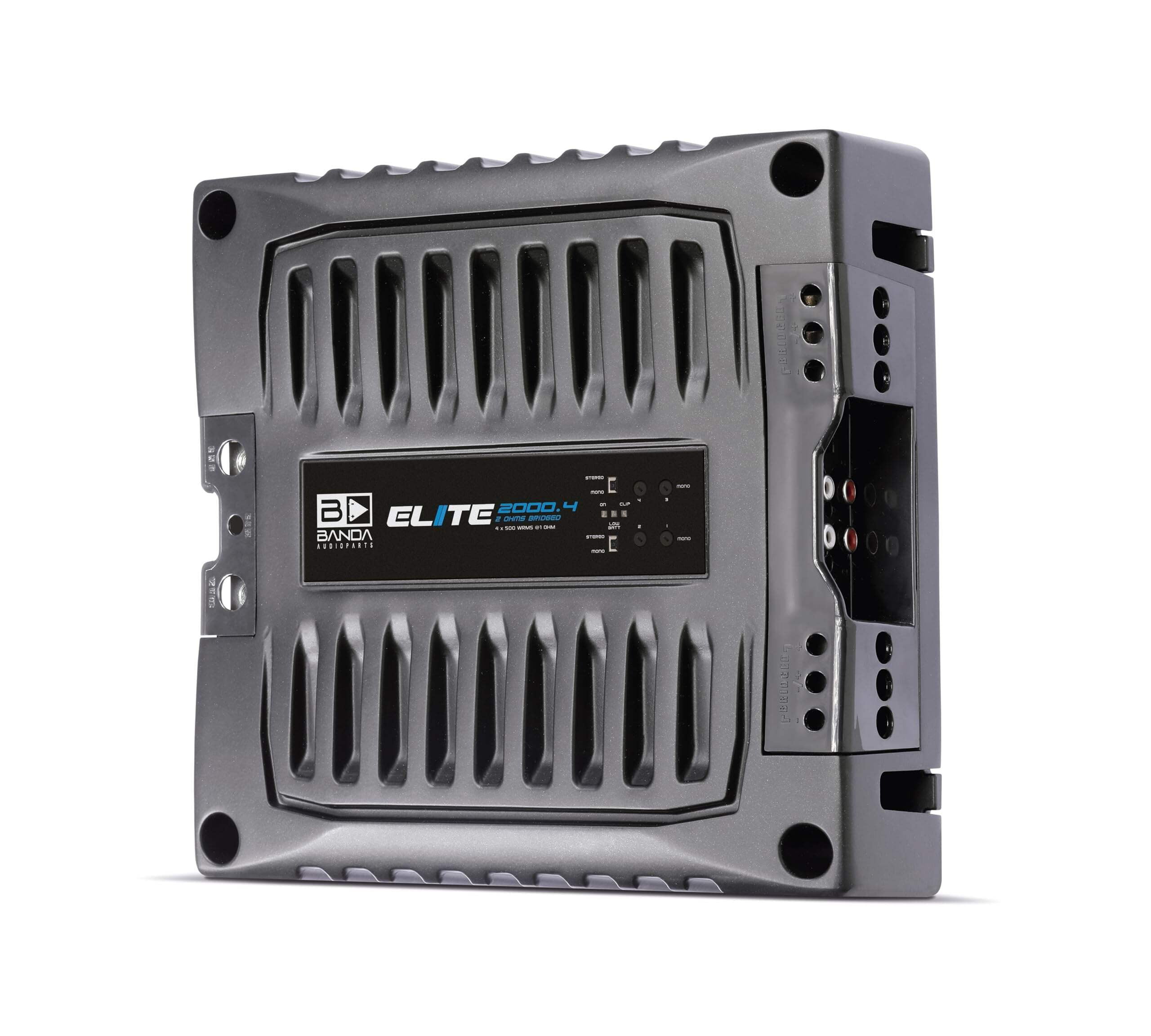 Banda 2000W 4-Channel Elite Car Audio Amplifier, Orange - Walmart ...