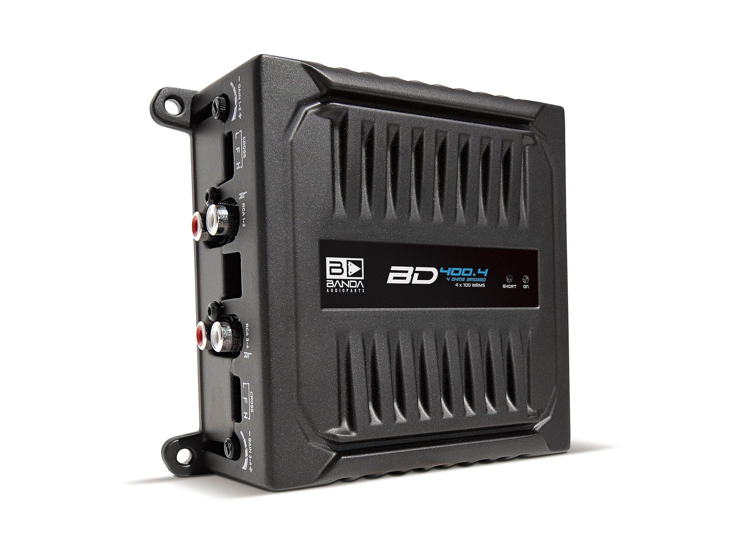 Free Shipping! Banda Audioparts BD400.4BLACK Four Channel 4 x 100 Watt ...