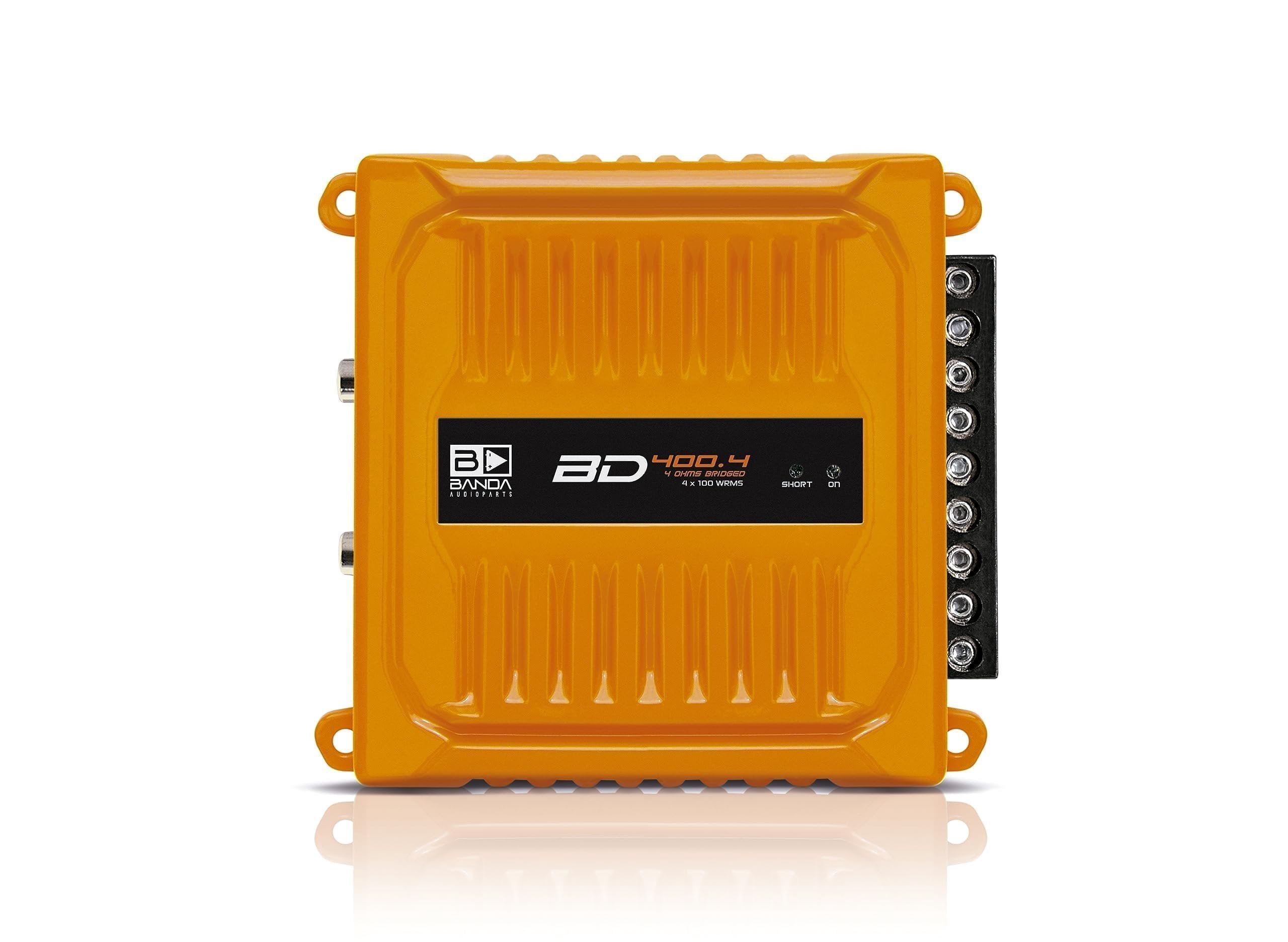 Banda Audioparts BD400.4ORANGE Four Channel 4 x 100 Watt Rms Full Range ...