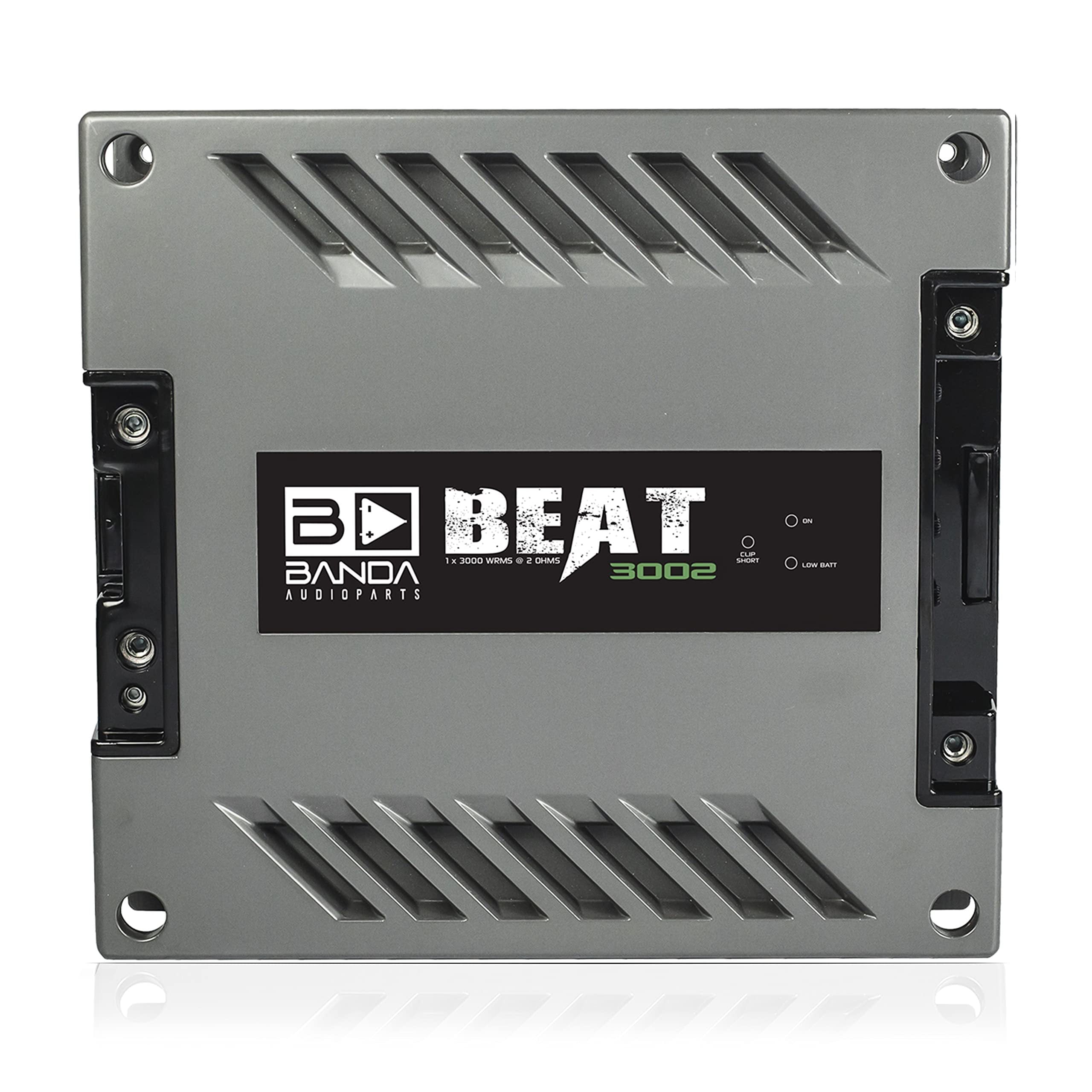High Power Vehicle Audio Mono Bass Amplifier w/Subsonic Filter and Low ...