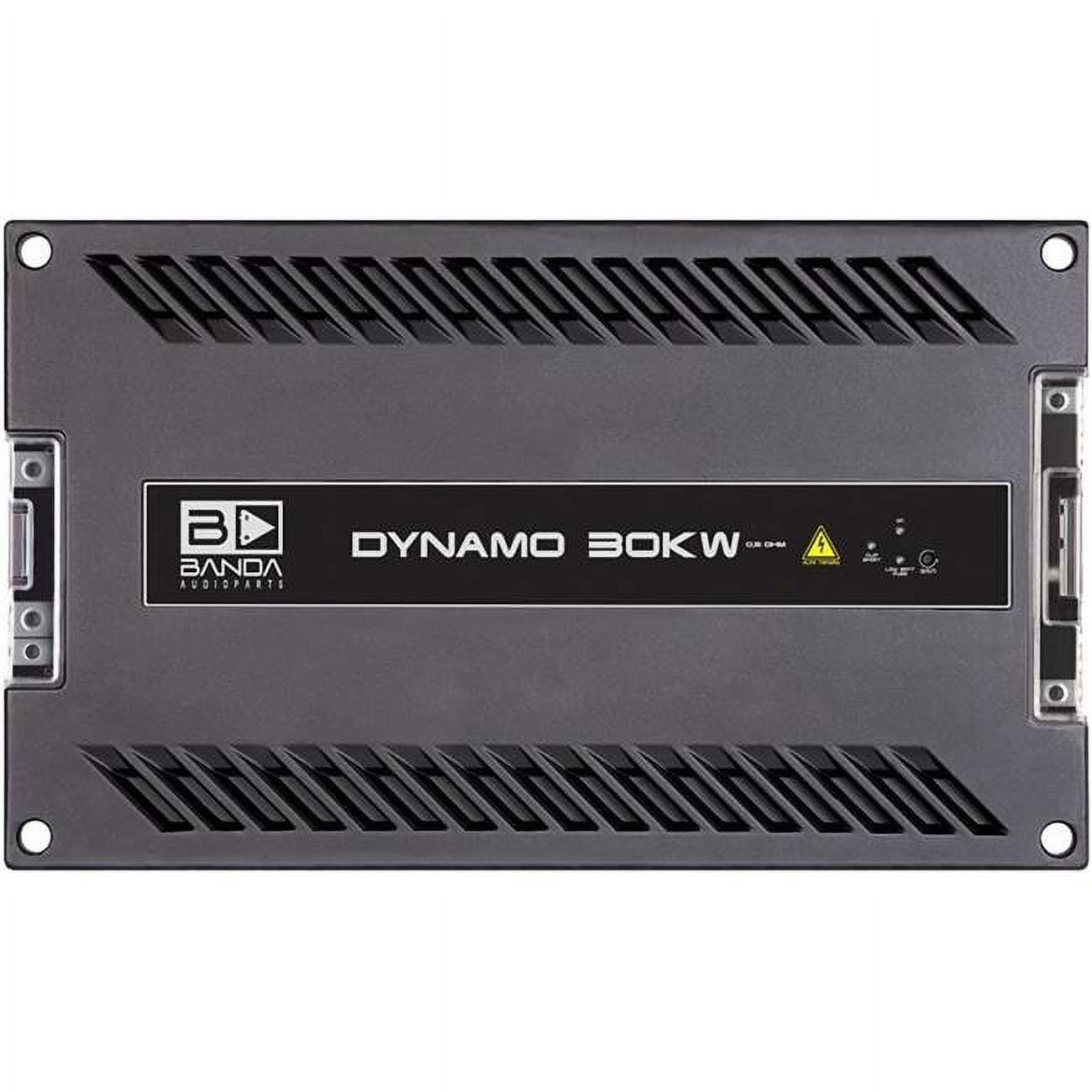 Banda Dynamo 30K Monoblock 30000W Class D Car Audio Amplifier, Green ...
