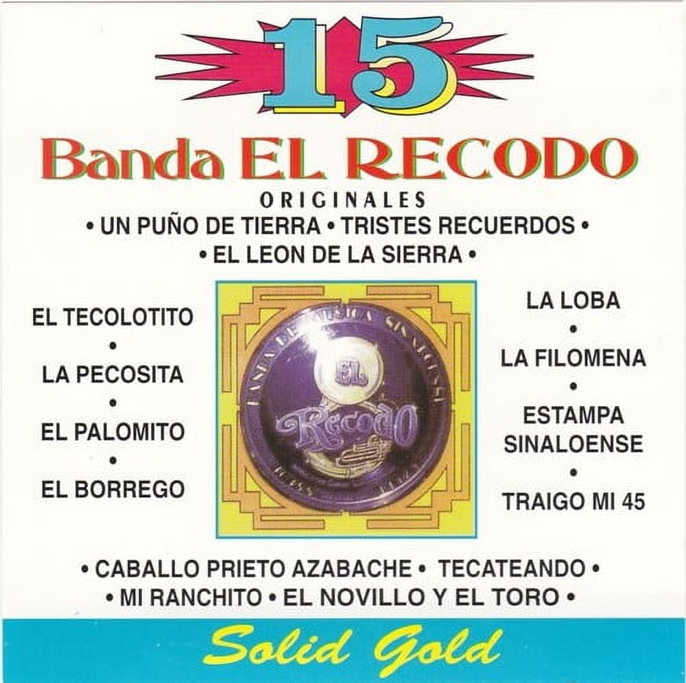 Banda El Recodo - 15 Grandes Exitos - Music & Performance - CD ...