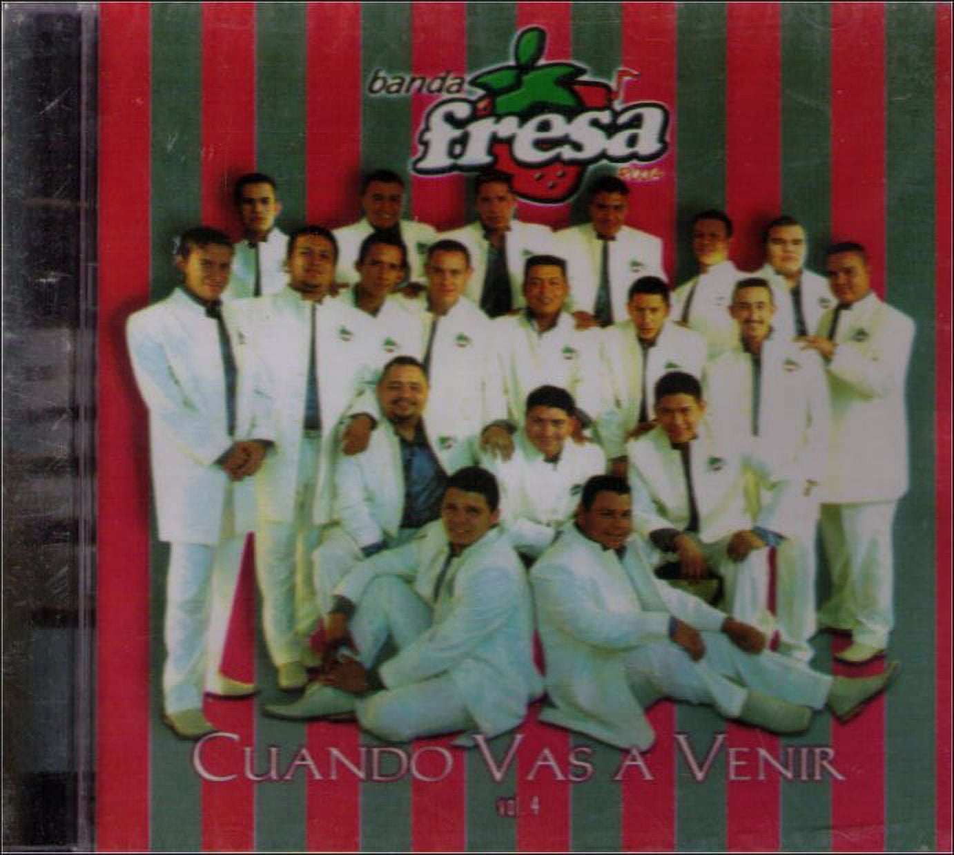 Banda Fresa Roja Cuando Vas A Venir Vol. 4 Music CD - (Cracked Case ...
