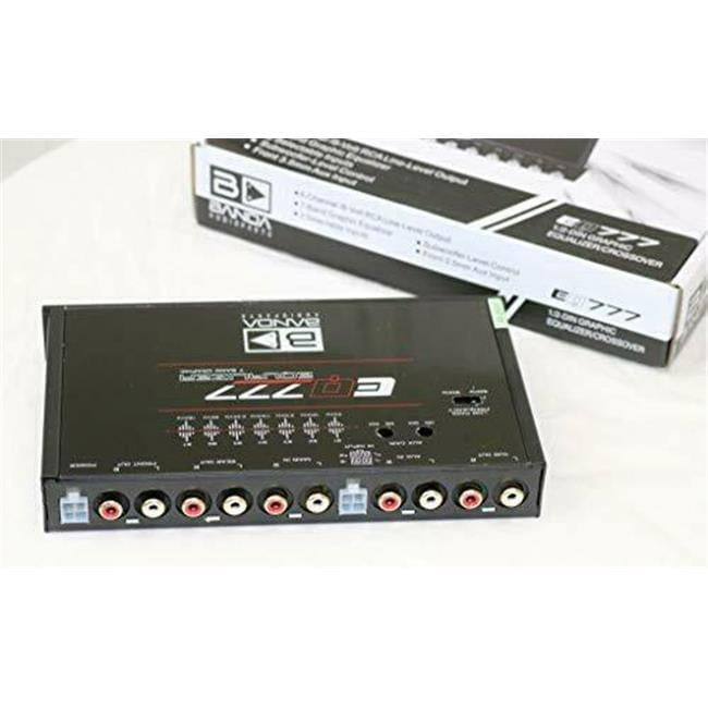 Banda Half Din Size Seven Band Graphic Car Crossover Equalizer with ...