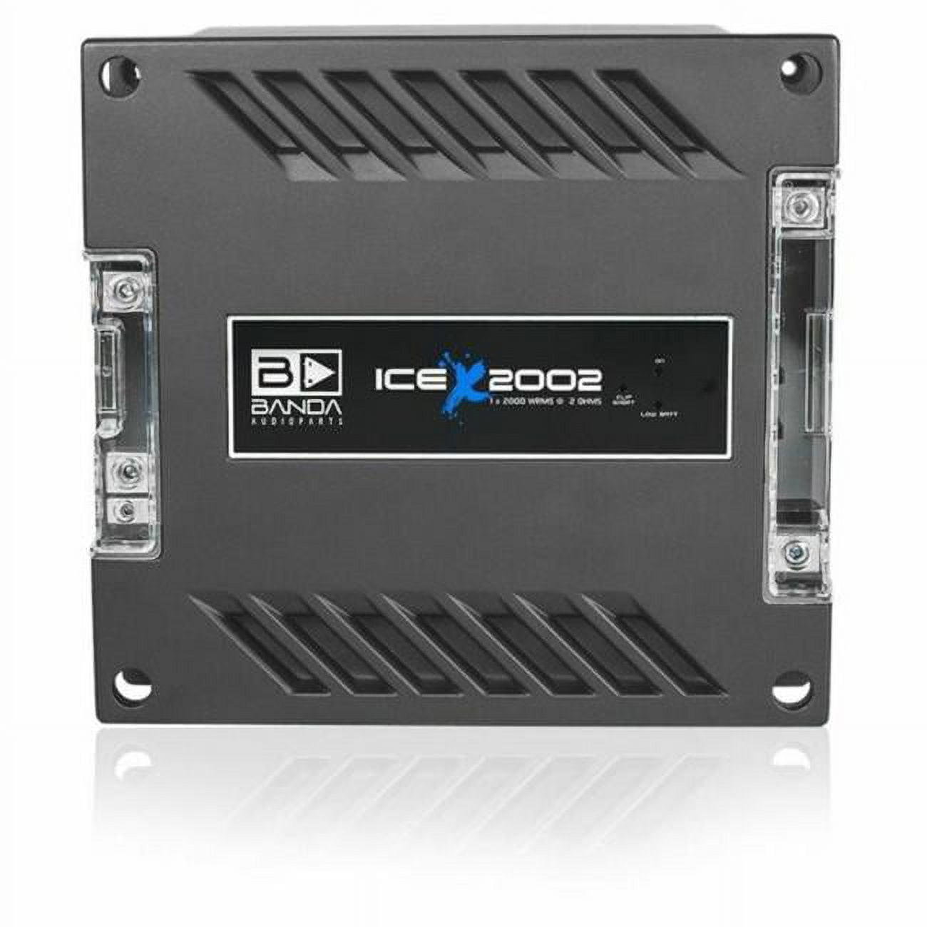 Banda ICEX2000.2RED 2000W 2 Ohm Car Audio Amplifier, Red - Walmart.com