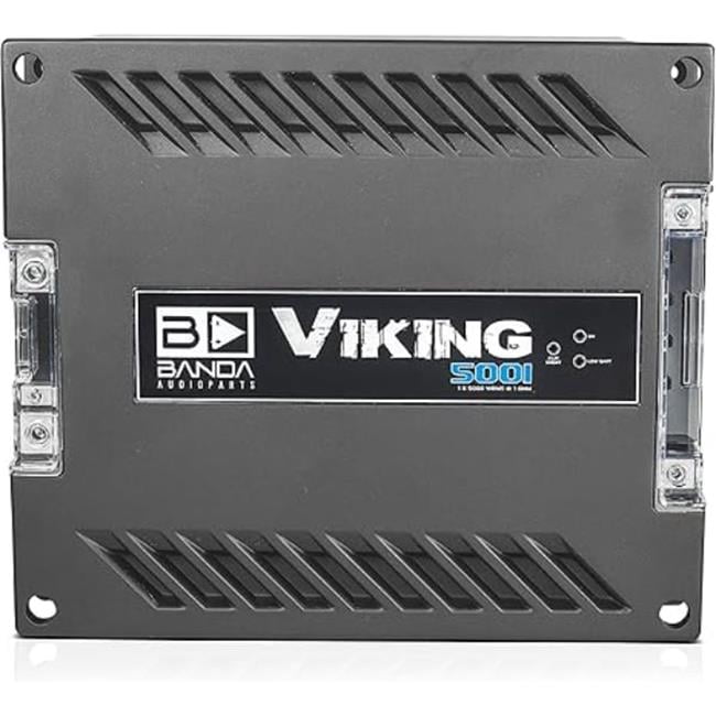 Banda VIK5000.1BK Viking 5000 W 1 Ohm Amplifier - Black - Walmart.com