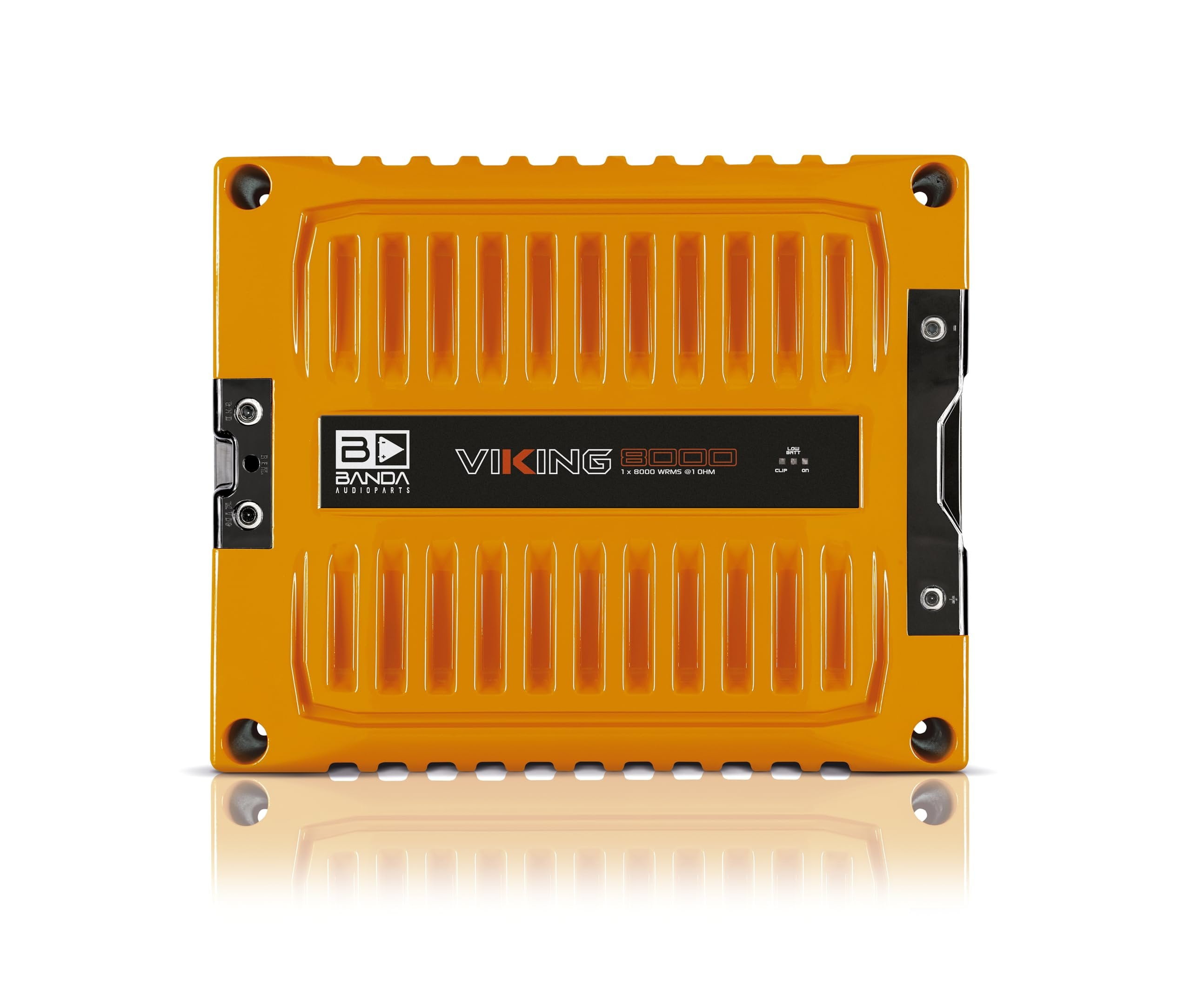 Banda VIK8000.1ORANGE New Viking 8000 Watts Rms Amplifier Audio Car ...