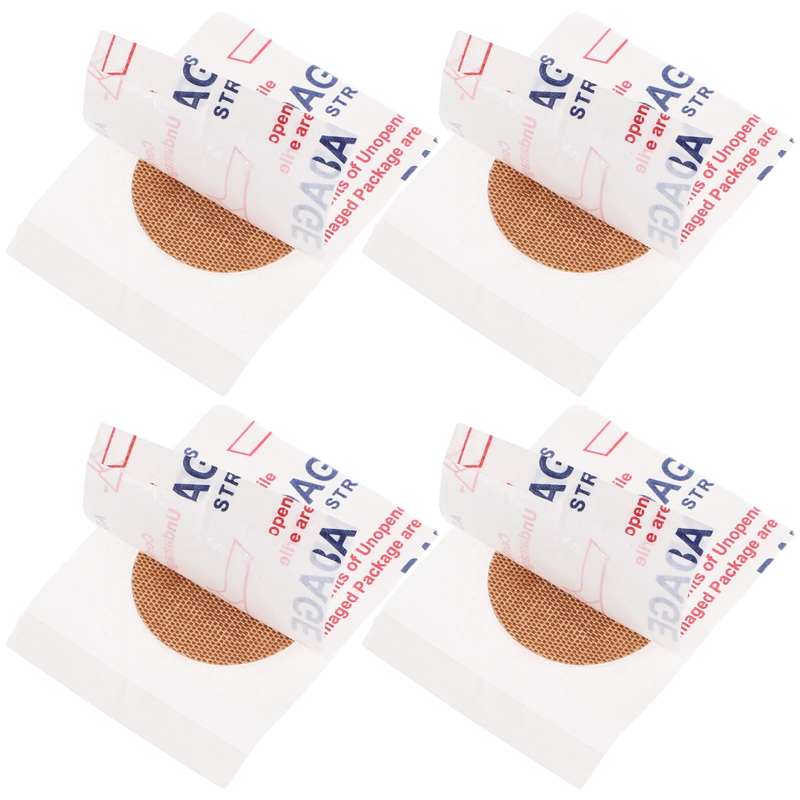 Bandage 100 Pcs Hemostatic Patches Round Flexible Wound Care Products ...
