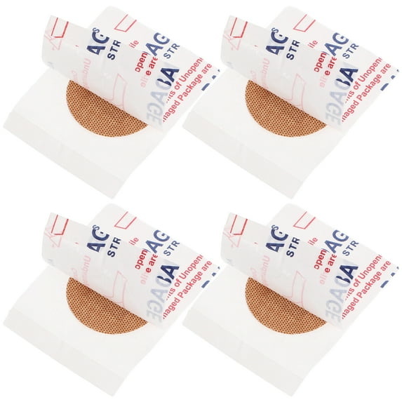 Jert Bandage 100 Pcs, Hemostatic Patches, Round Flexible Wound Care ...