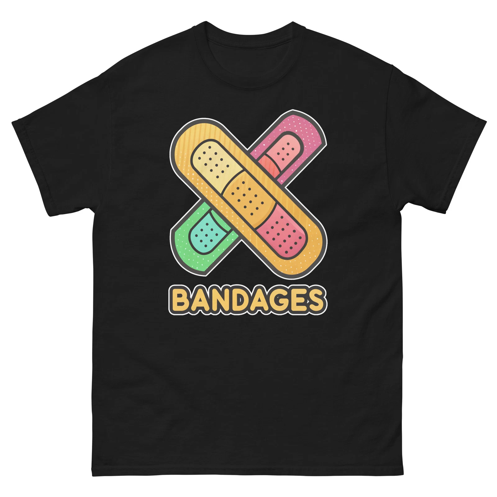 Bandages Hospital Health Medical Safety T-Shirt - Walmart.com