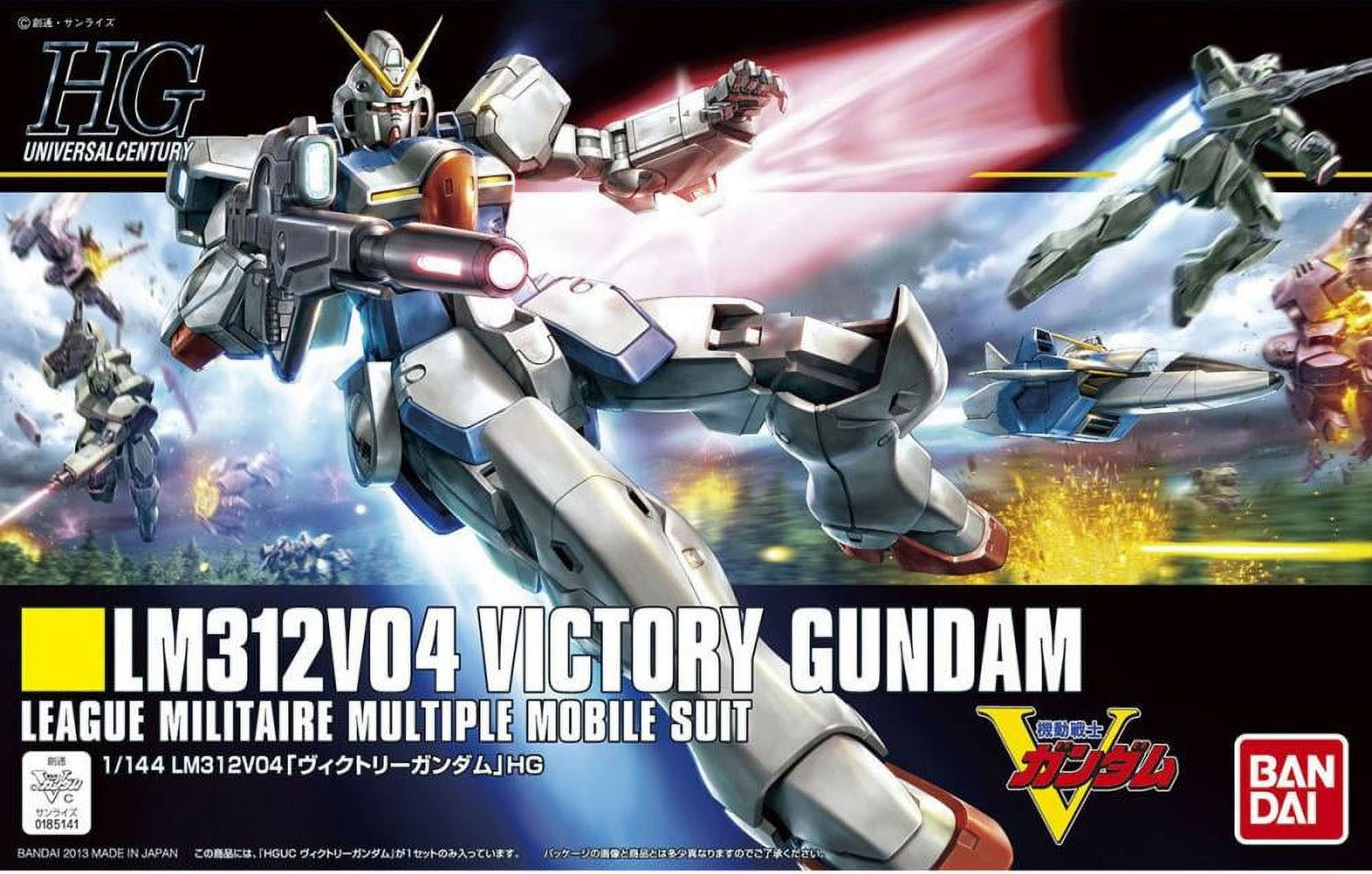 Bandai Hobby HGUC #165 LM312V04 Victory Gundam 1/144 Plastic Model Kit ...