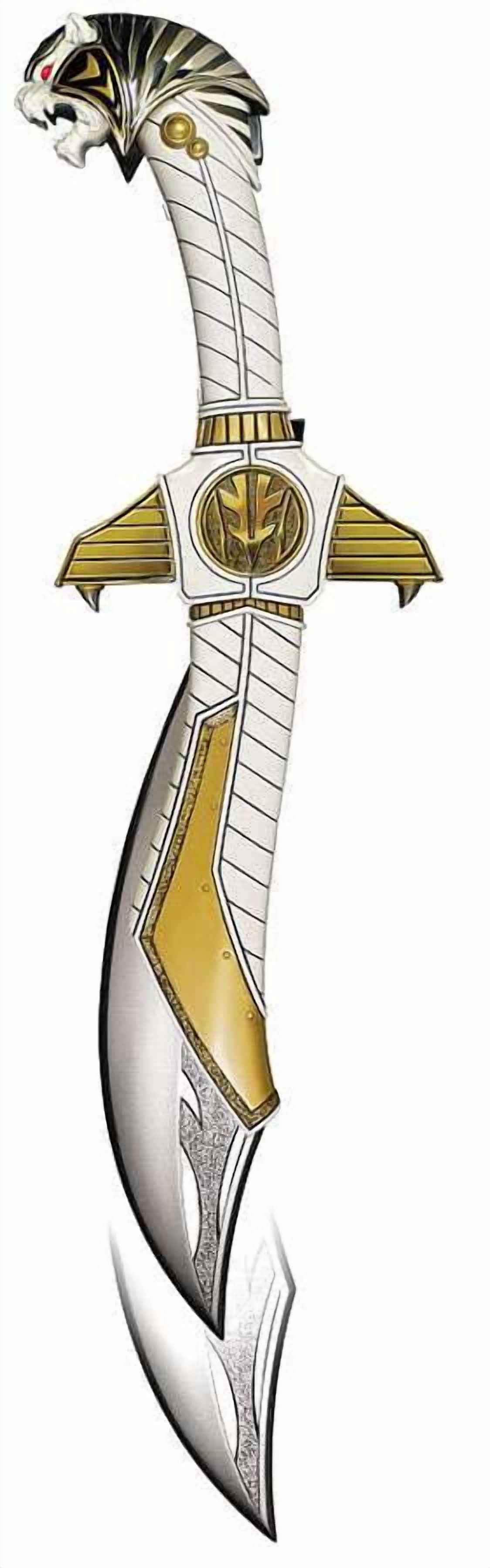 Power Rangers Legacy White Ranger Saba Talking Tiger Saber - Walmart.com