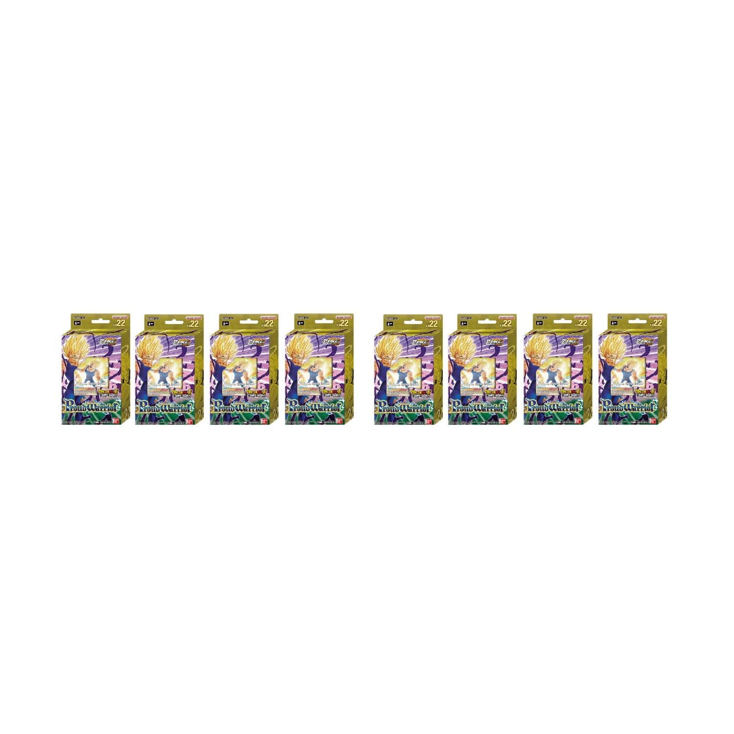 Bandai America Proud Warrior Starter Deck 22 Display New - Walmart.com