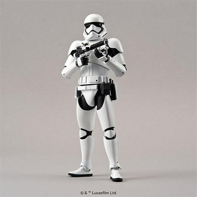 Bandai BAN203217 1 by 12 Scale First Order Stormtrooper Model Kit from ...