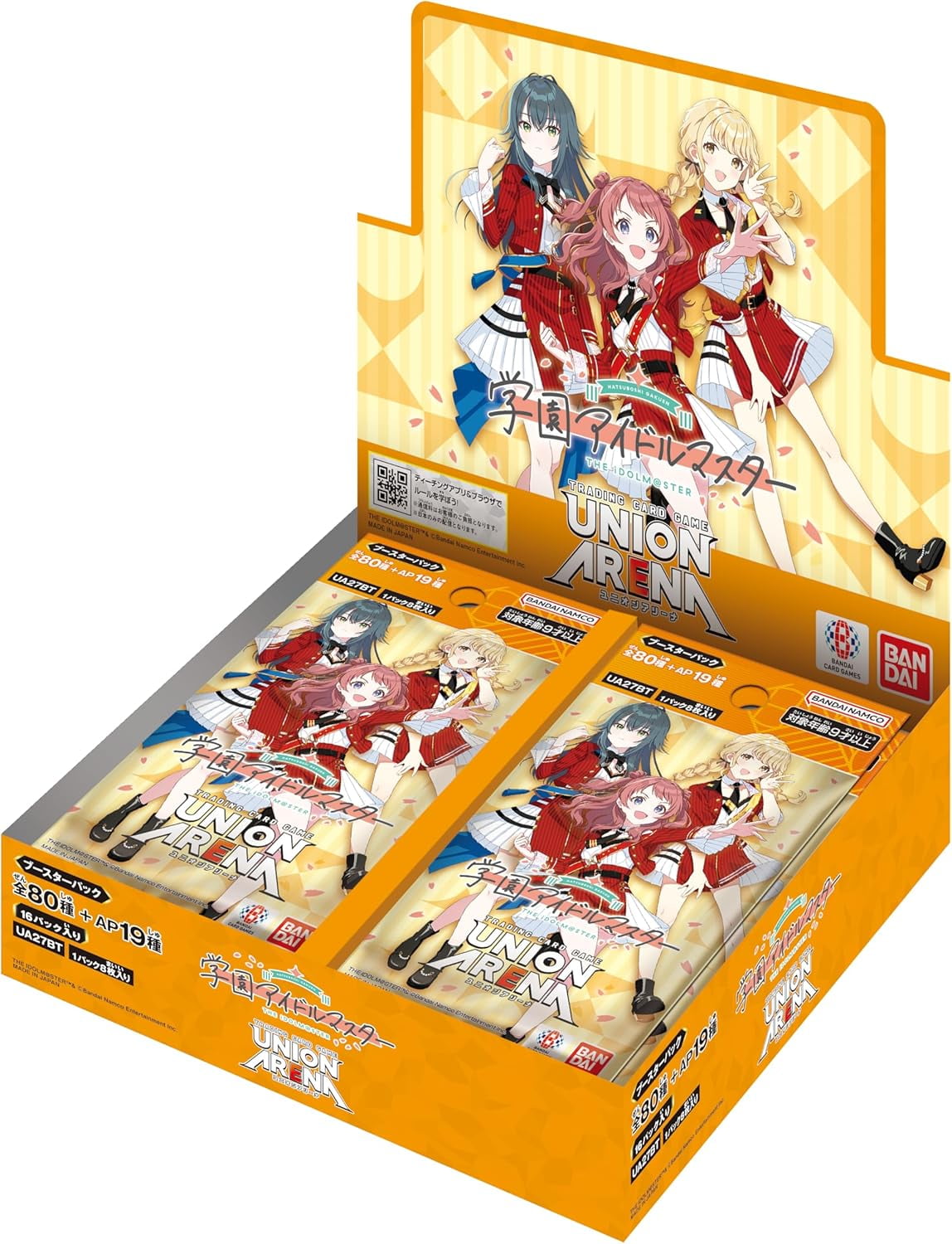 Bandai (BANDAI) UNION ARENA Booster Pack, School Idolmaster [UA27BT ...