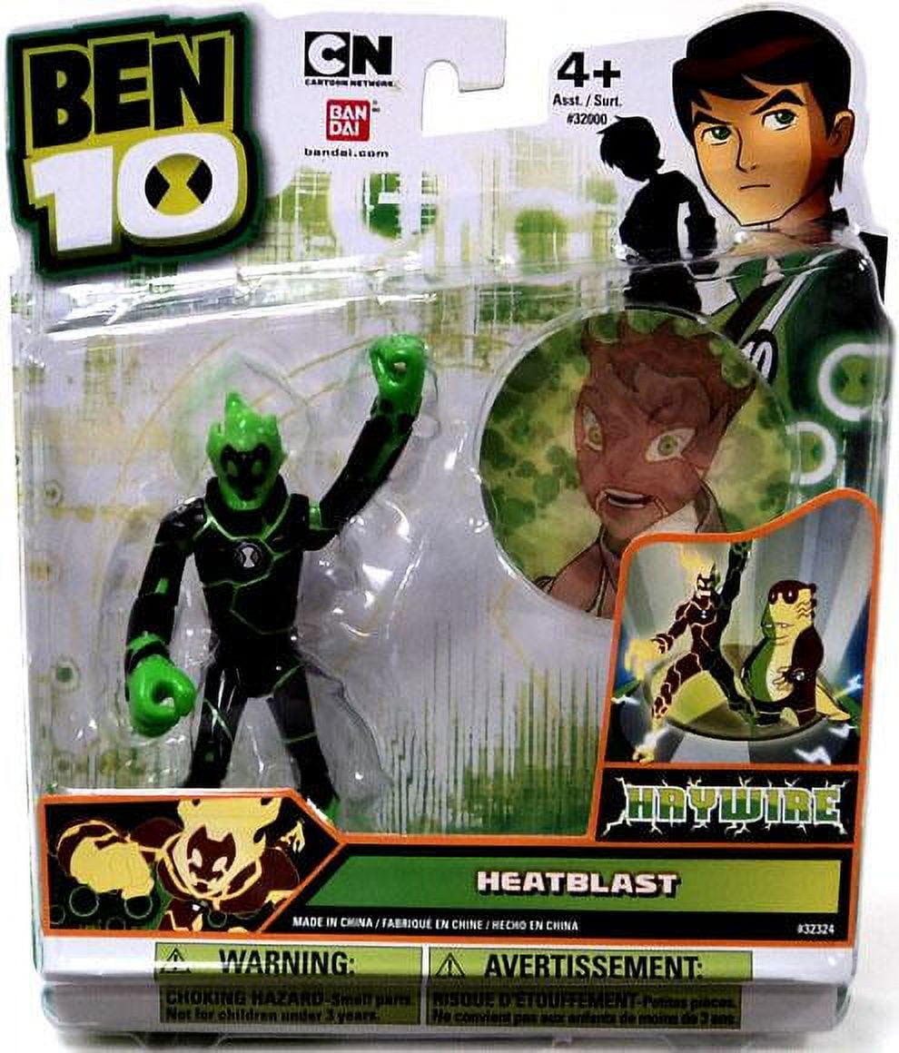 Bandai Ben 10 Ultimate Alien Haywire Heatblast Action Figure - Walmart.com