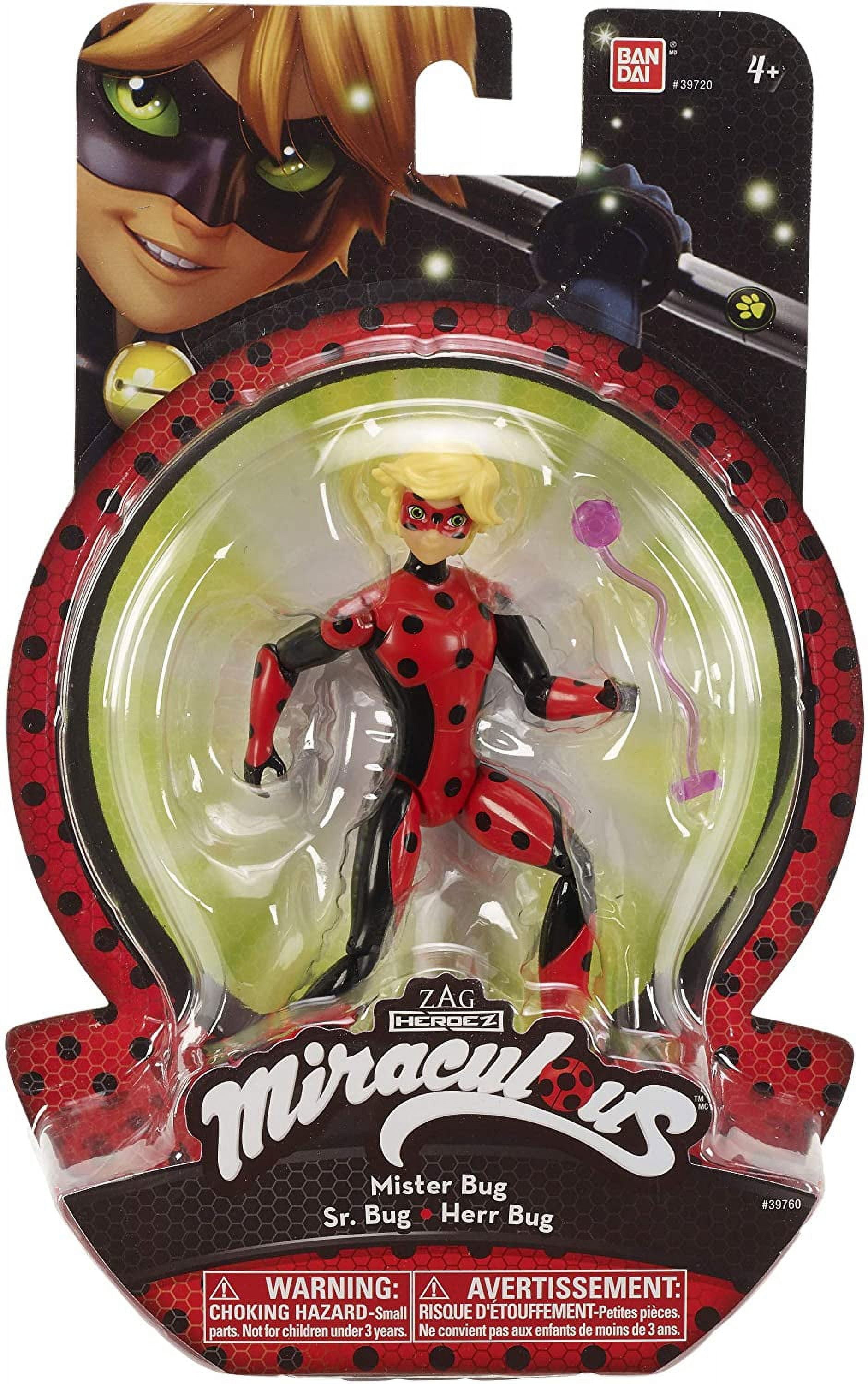 Miraculous Ladybug Action Toys - Adrien Mister Bug 6-inch Figure ...