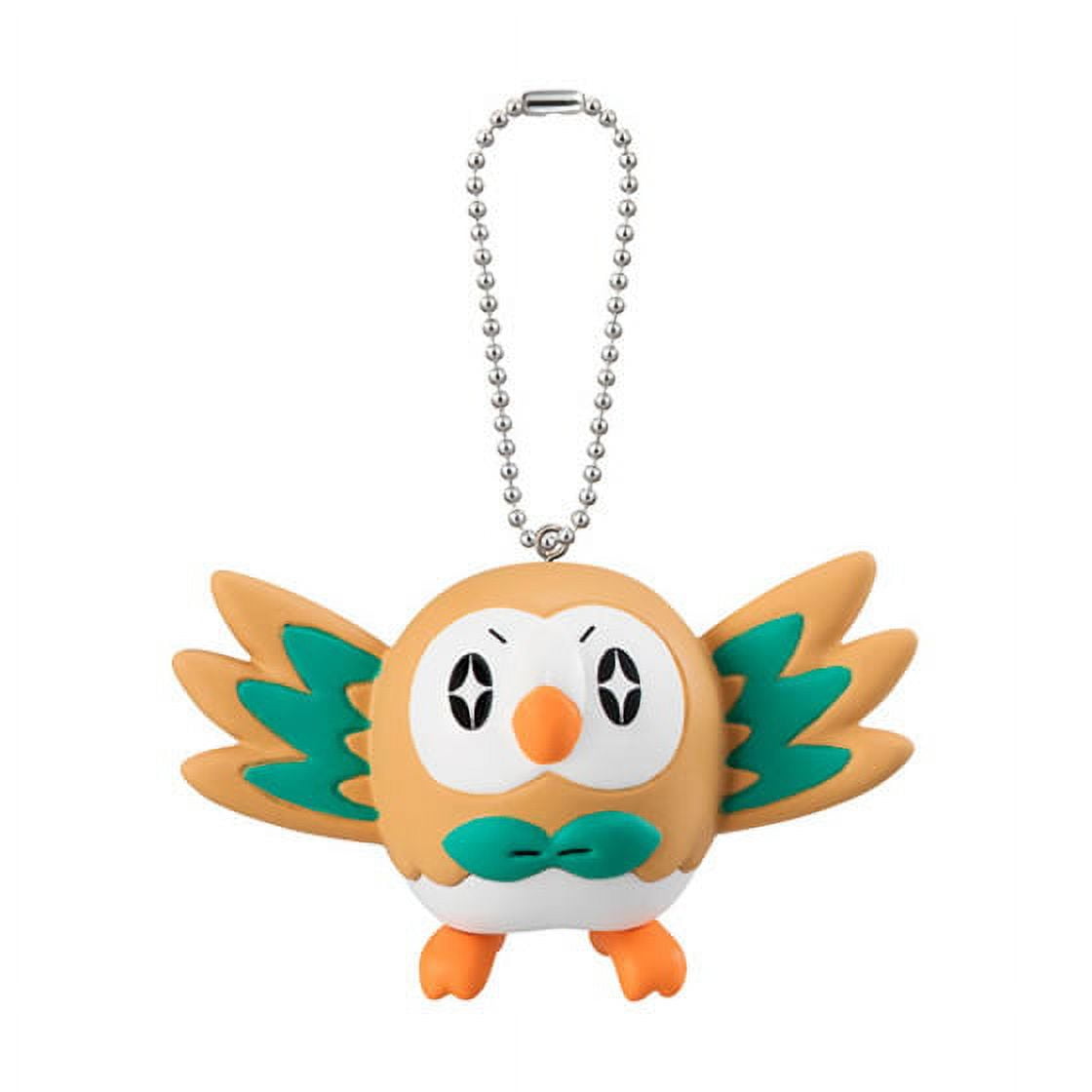Bandai Gashapon Pokemon Sun & Moon Satoshi's Rowlet Collection Figure ...