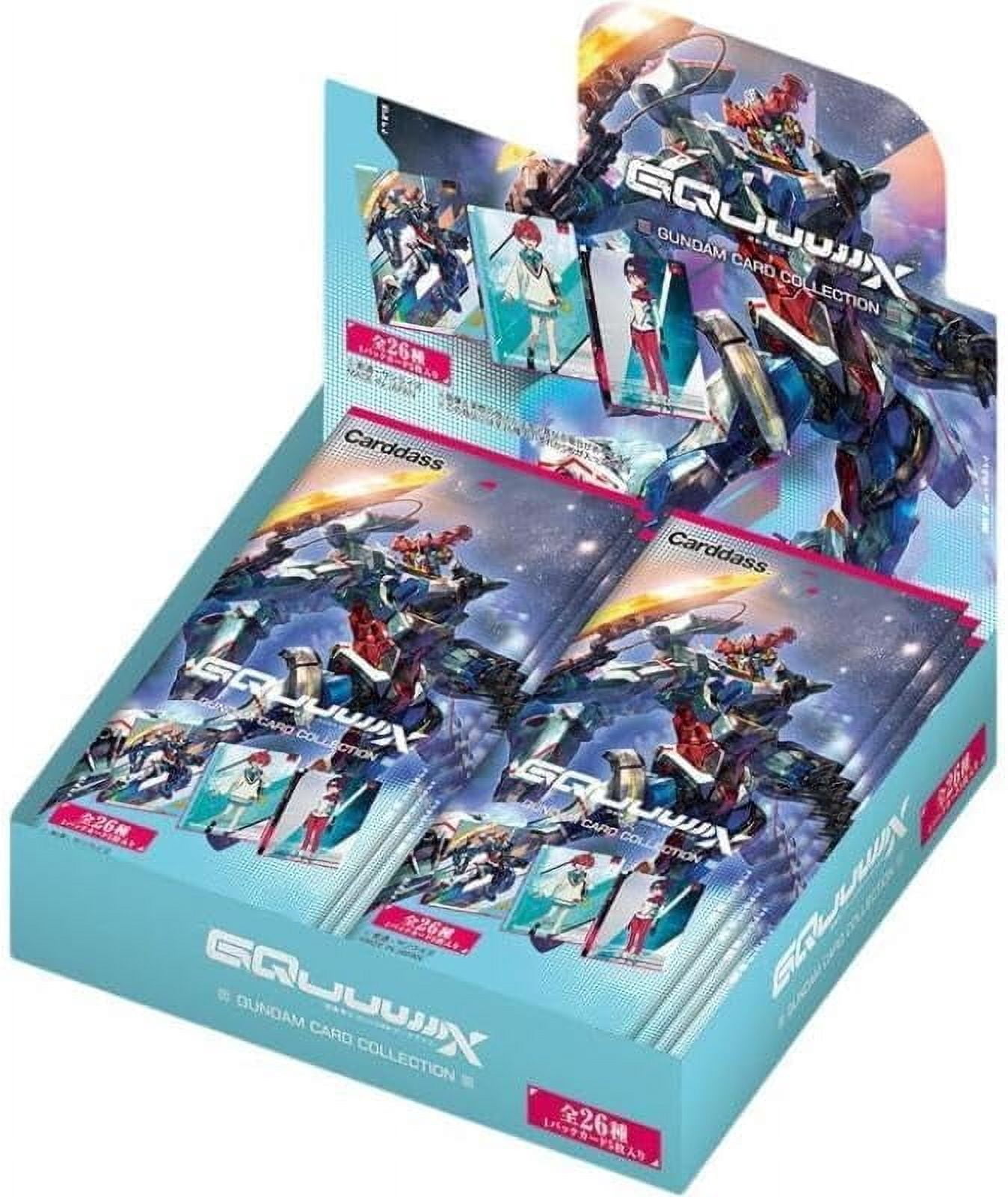Bandai Gundam Card Collection Gundam GQuuuuuuuX Booster Box (Japanese ...