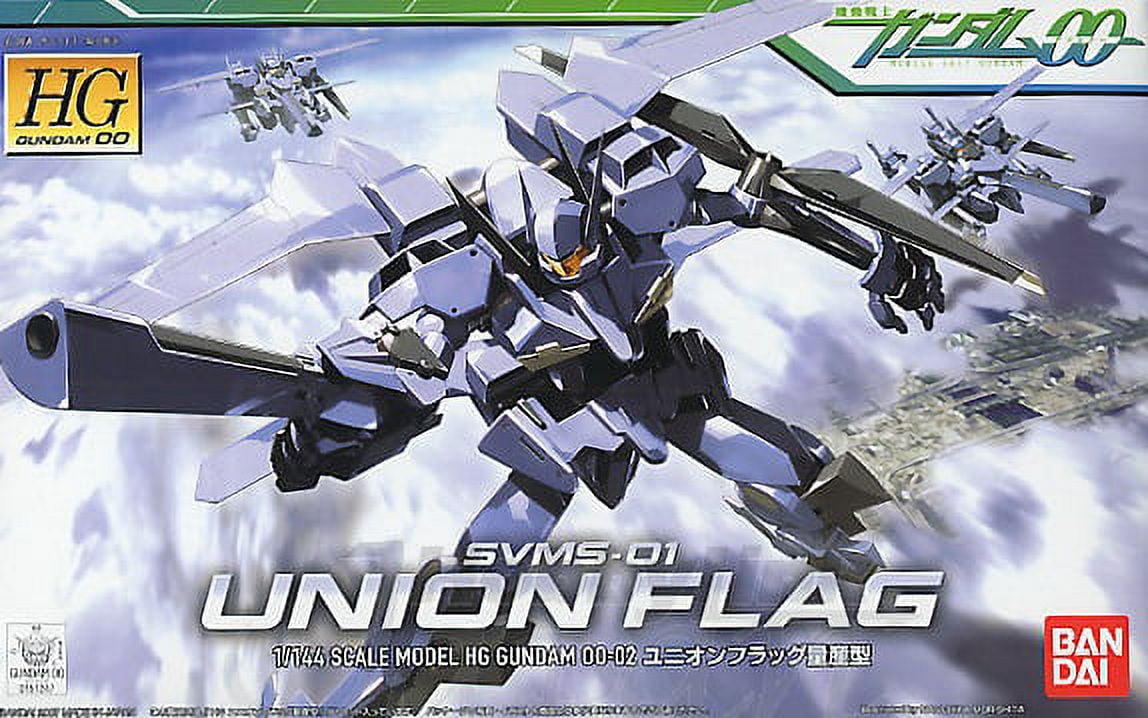 Bandai HGAD Gundam 00 SVMS-01 Union Flag HG 1/144 Model Kit - Walmart.com
