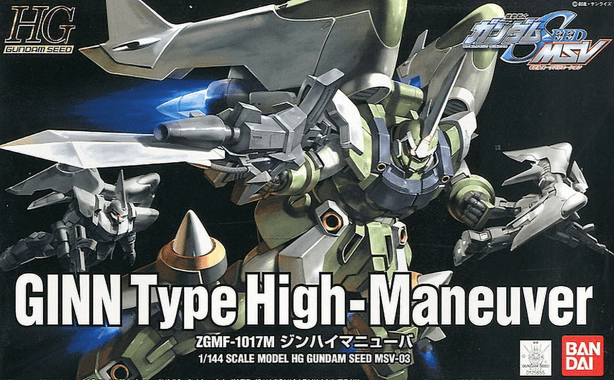 Bandai Hobby Gundam SEED MSV #3 GINN High Maneuver Australia | Ubuy