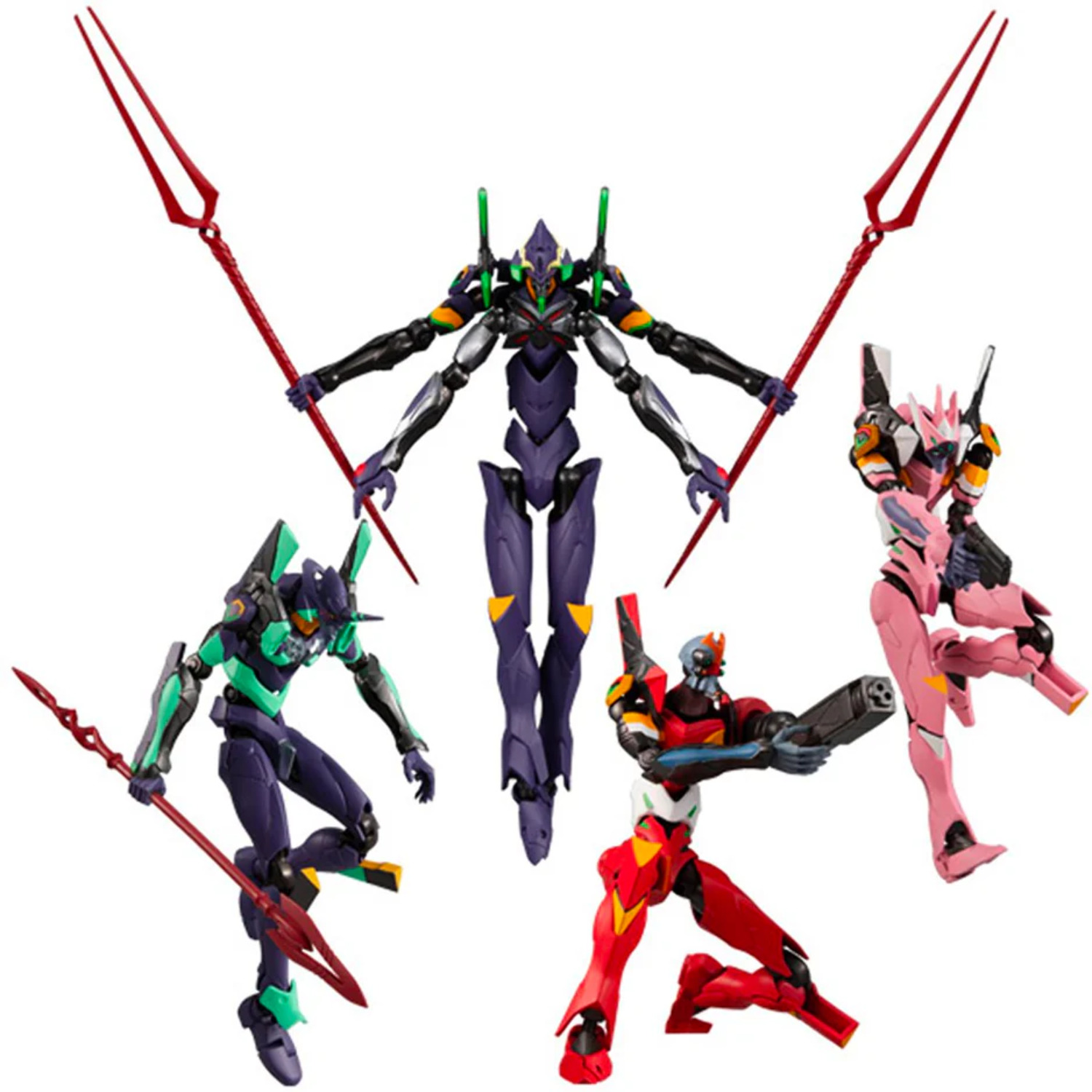 Bandai Hobby: Neon Genesis Evangelion - EVA Frame New Movie Version 02 ...