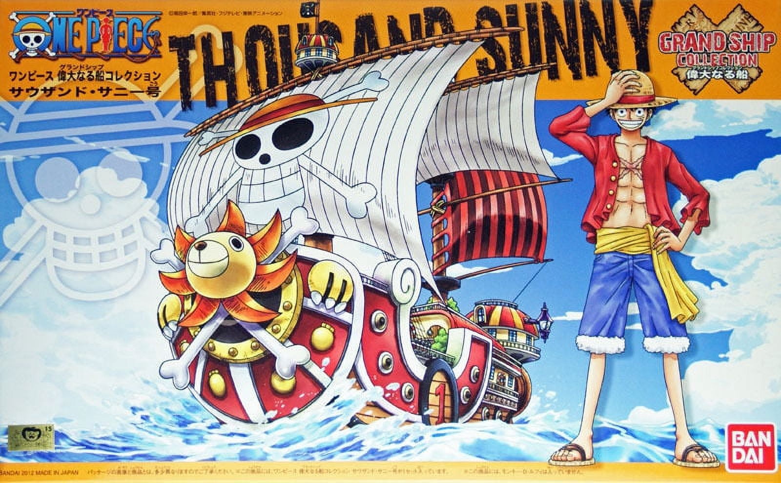 Bandai Hobby One Piece Thousand Sunny Ship Grand Ship Collection Model ...