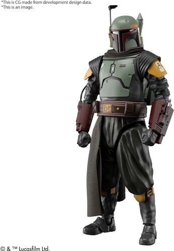Bandai Hobby - Star Wars - 1/12 Boba Fett (The Mandalorian), Model Kit ...
