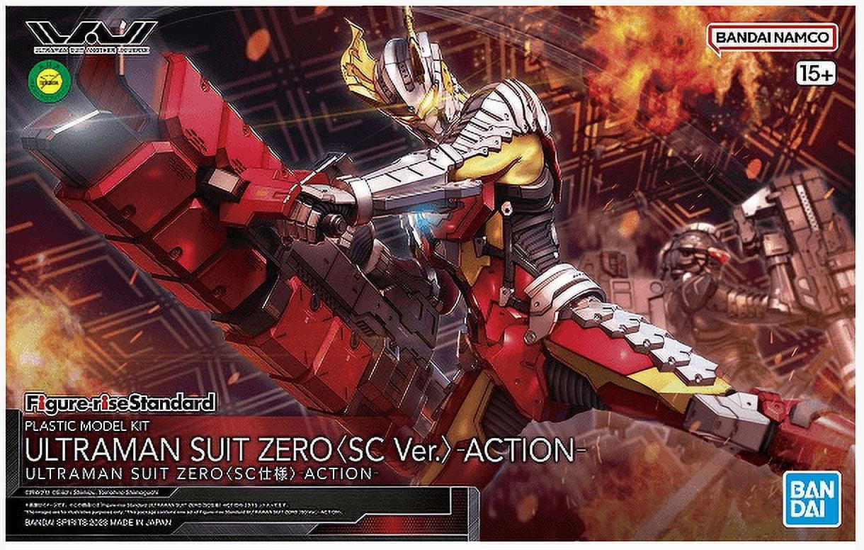 Bandai 2654677 Ultraman Suit Zero SC Ver. Action Figure-Rise Standard ...