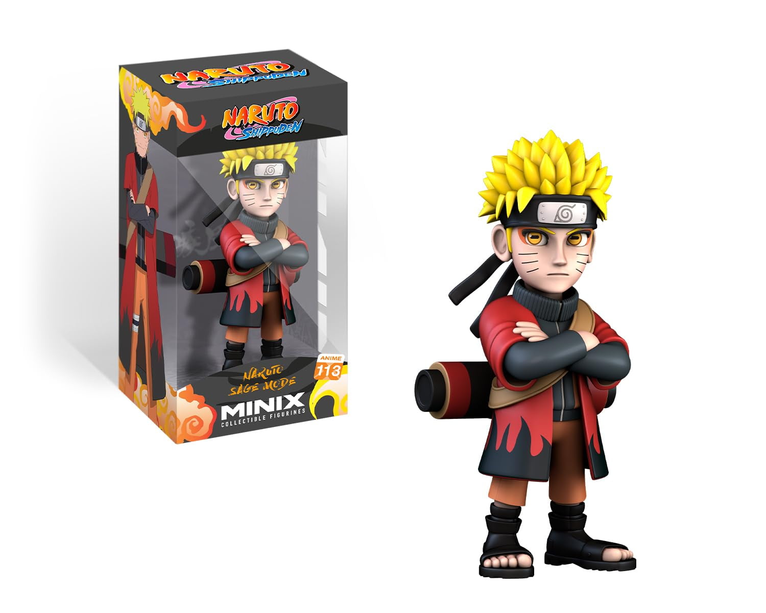 Bandai Minix Naruto with Cape Model Collectable Naruto Uzumaki Figure ...