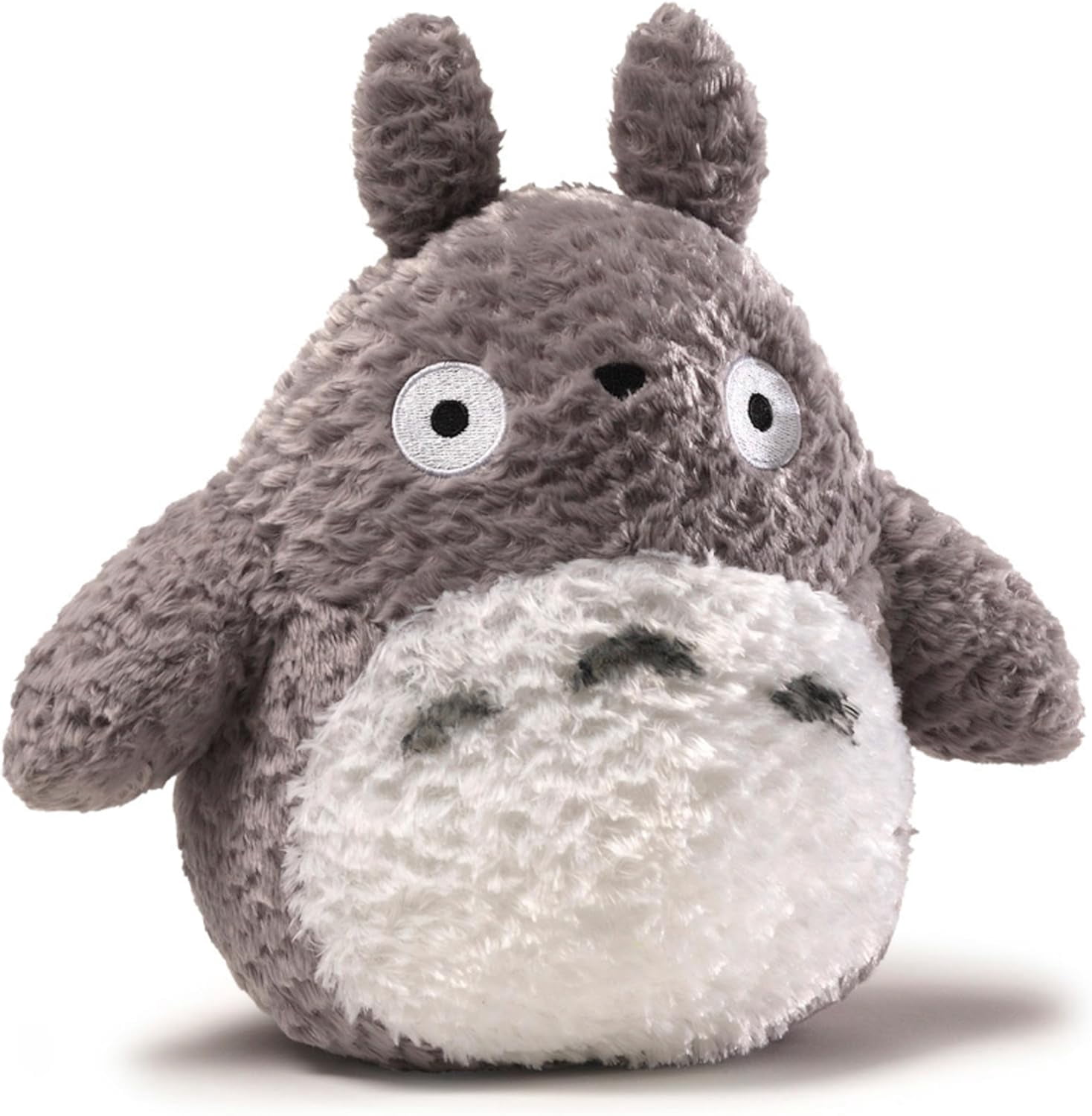 Bandai My Neighbor Totoro Fluffy Big Totoro Grey 8 Inch Plush Figure ...