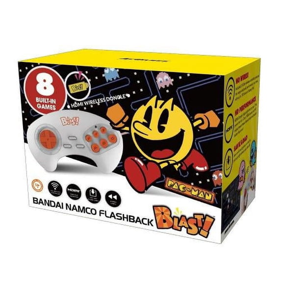 Bandai Namco's Pac-Man Arcade Video Console Flashback Blast, Plug ...