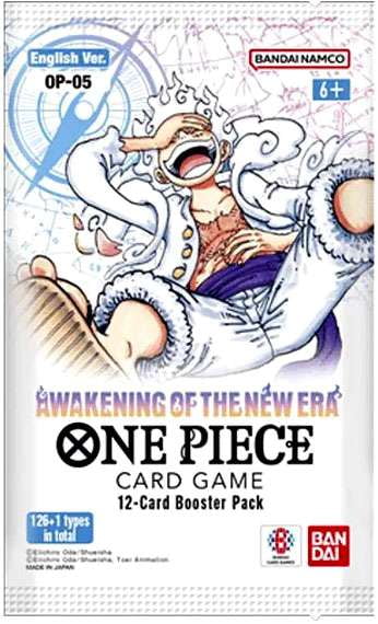 Bandai One Piece Trading Cards - Awakening of the New Era OP-05 - BOOSTER PACK (12 Cards ...
