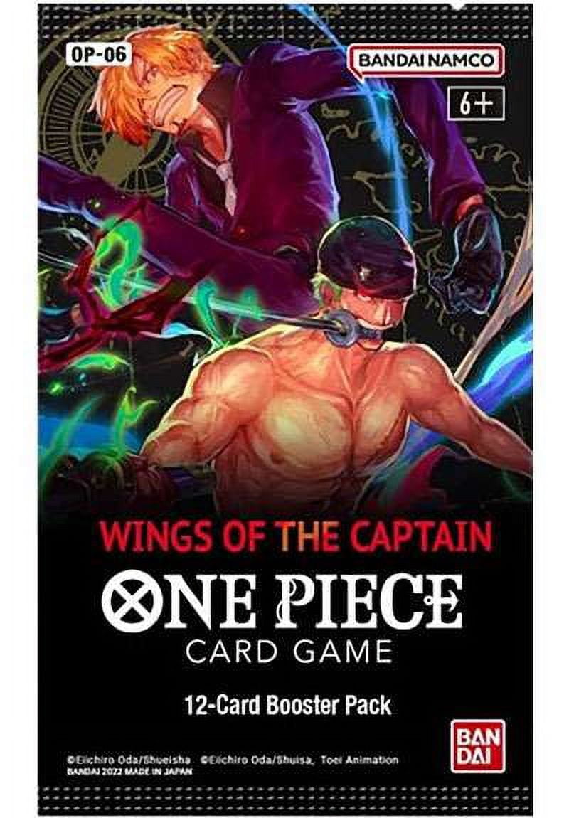 Bandai One Piece Trading Cards - Wings of the Captain OP-06 - Booster ...