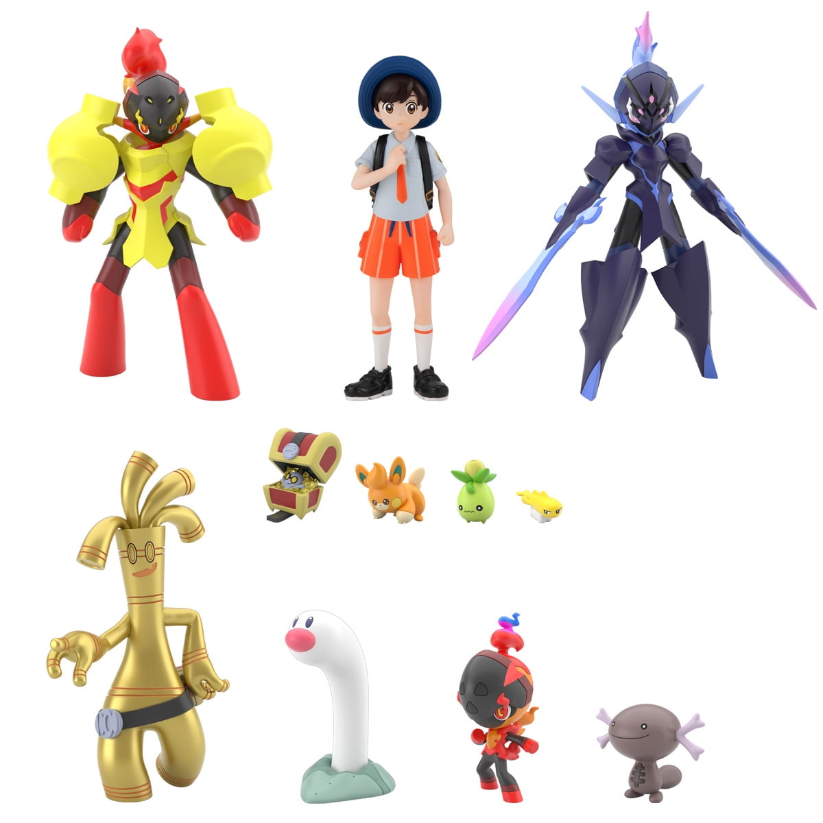 Bandai Shokugan Gashapon Pokemon Scale World Paldea Region Vol. 2 Mini Figure - 1 Random Box ...