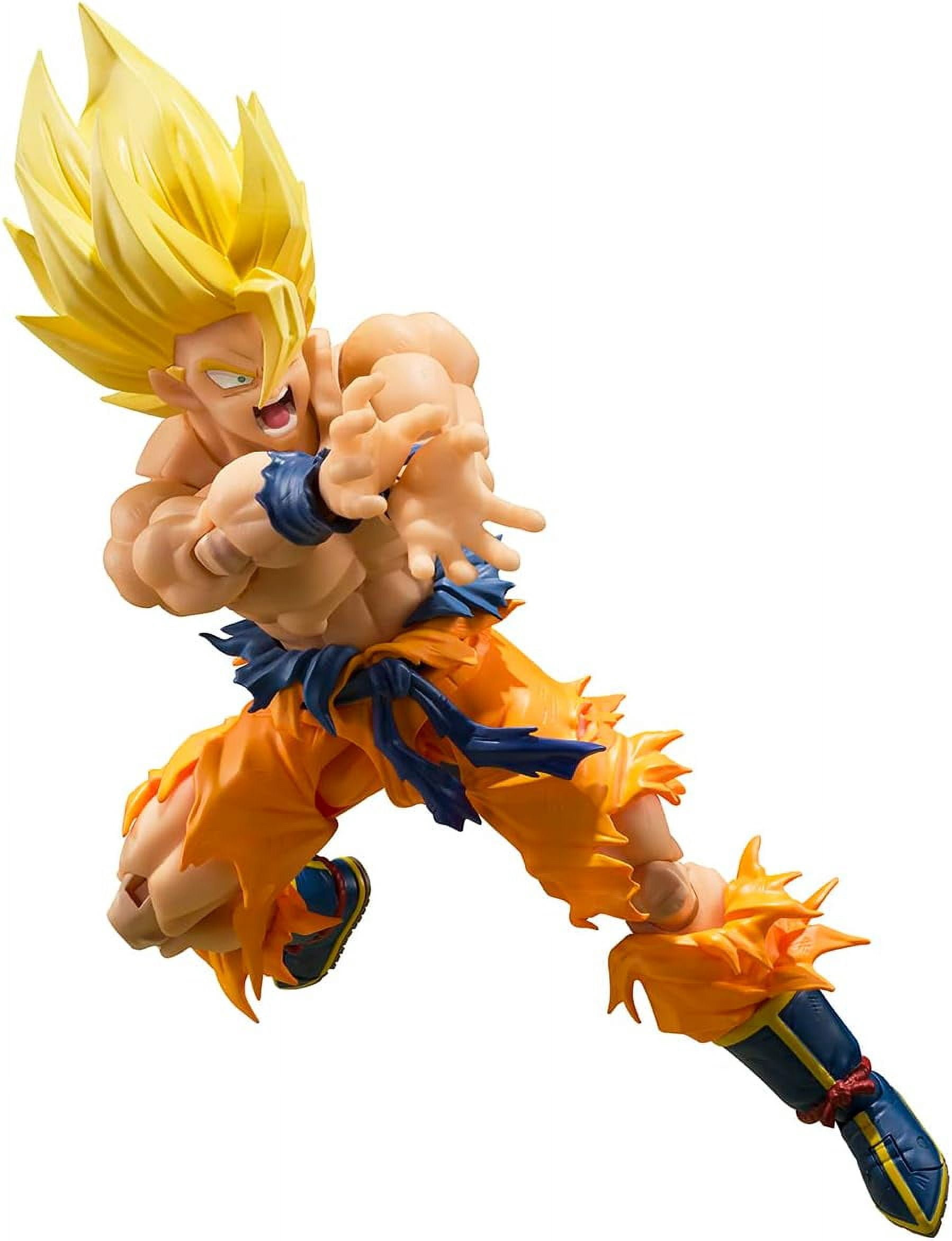 TAMASHII NATIONS, Action Figure, 6 in, Son Goku Legendary Super Saiyan ...