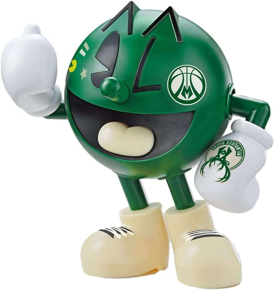 Bandai Spirits NBA Pac-Man Entry Grade Milwaukee Bucks Model Kit ...