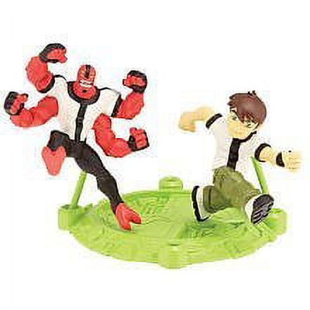 Ben 10 Toy - Mini PVS Four Arms & Young Ben 2.5 inch 2 pack Mini Figure ...