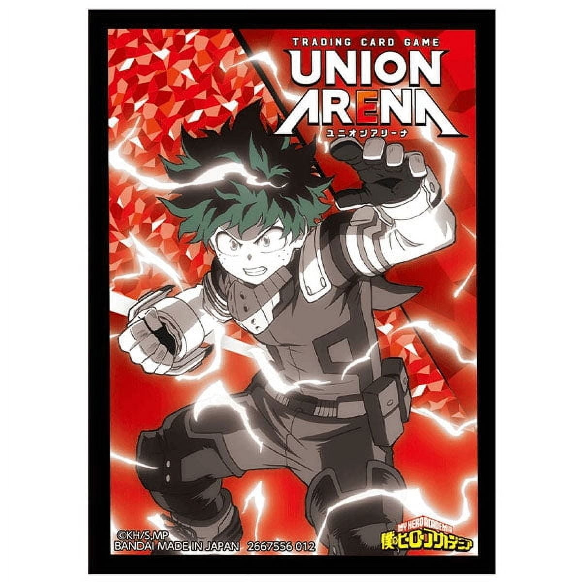 Union Arena My Hero Academia Deku Official 60ct Card Sleeves - Walmart.com