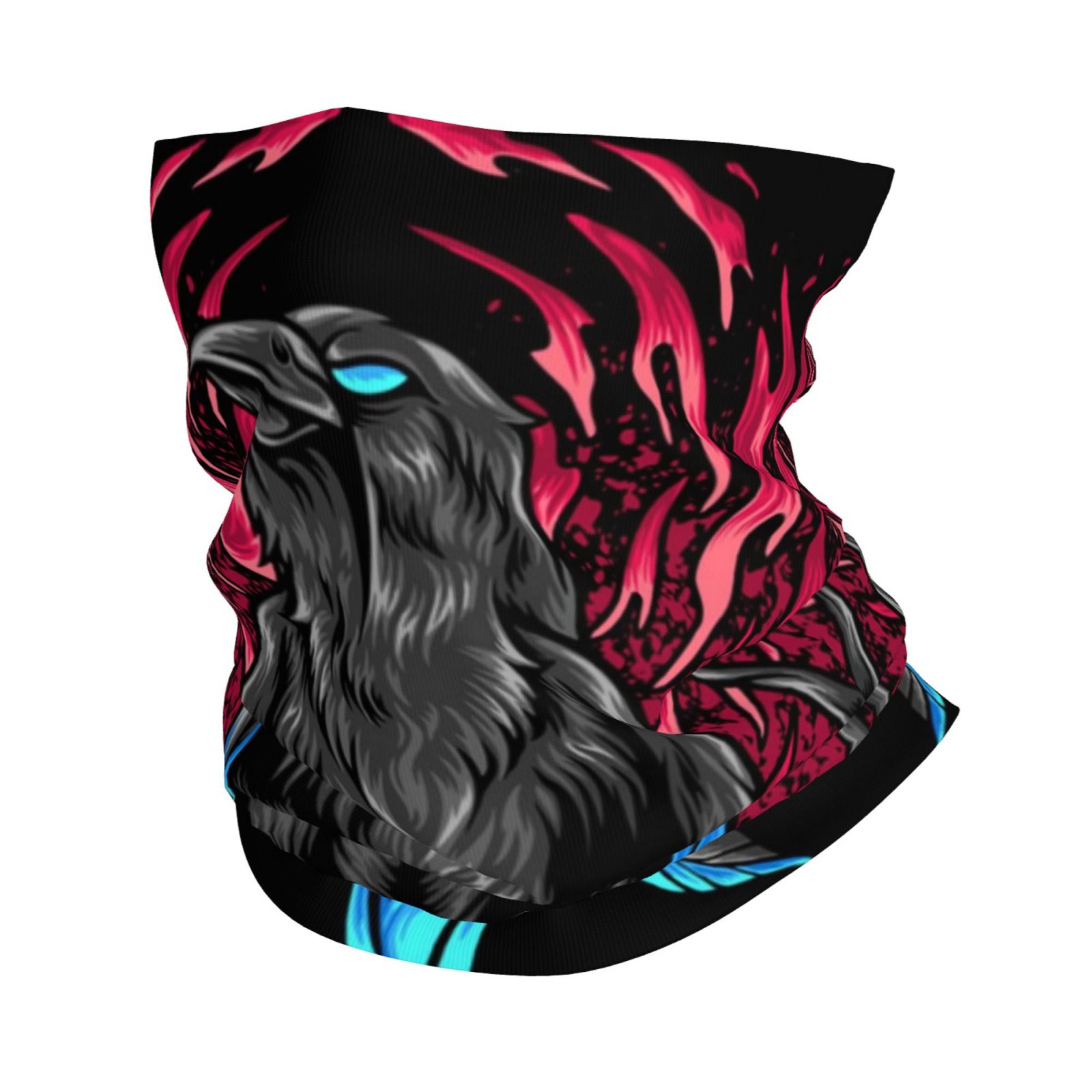 Bandana Face Mask Headwear Neck Gaiter Dust Wind Scarf Balaclava - Crow ...