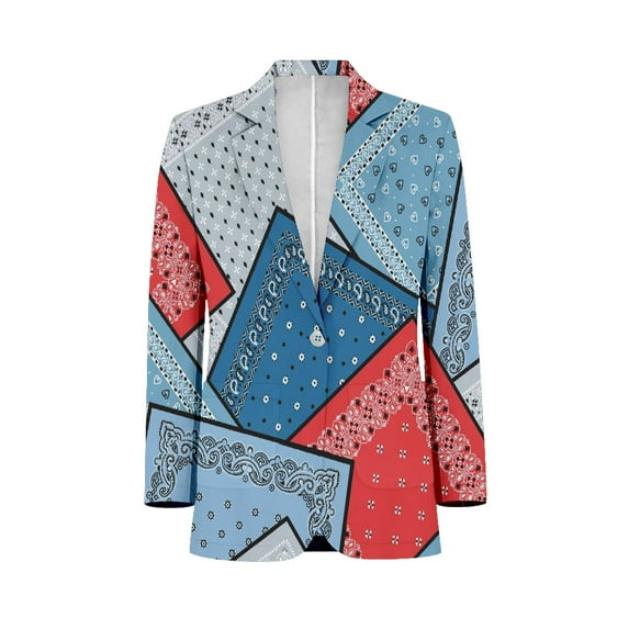 Bandana Men Blazers Slim Clothing Summer Jacket Man Oversize Daily ...