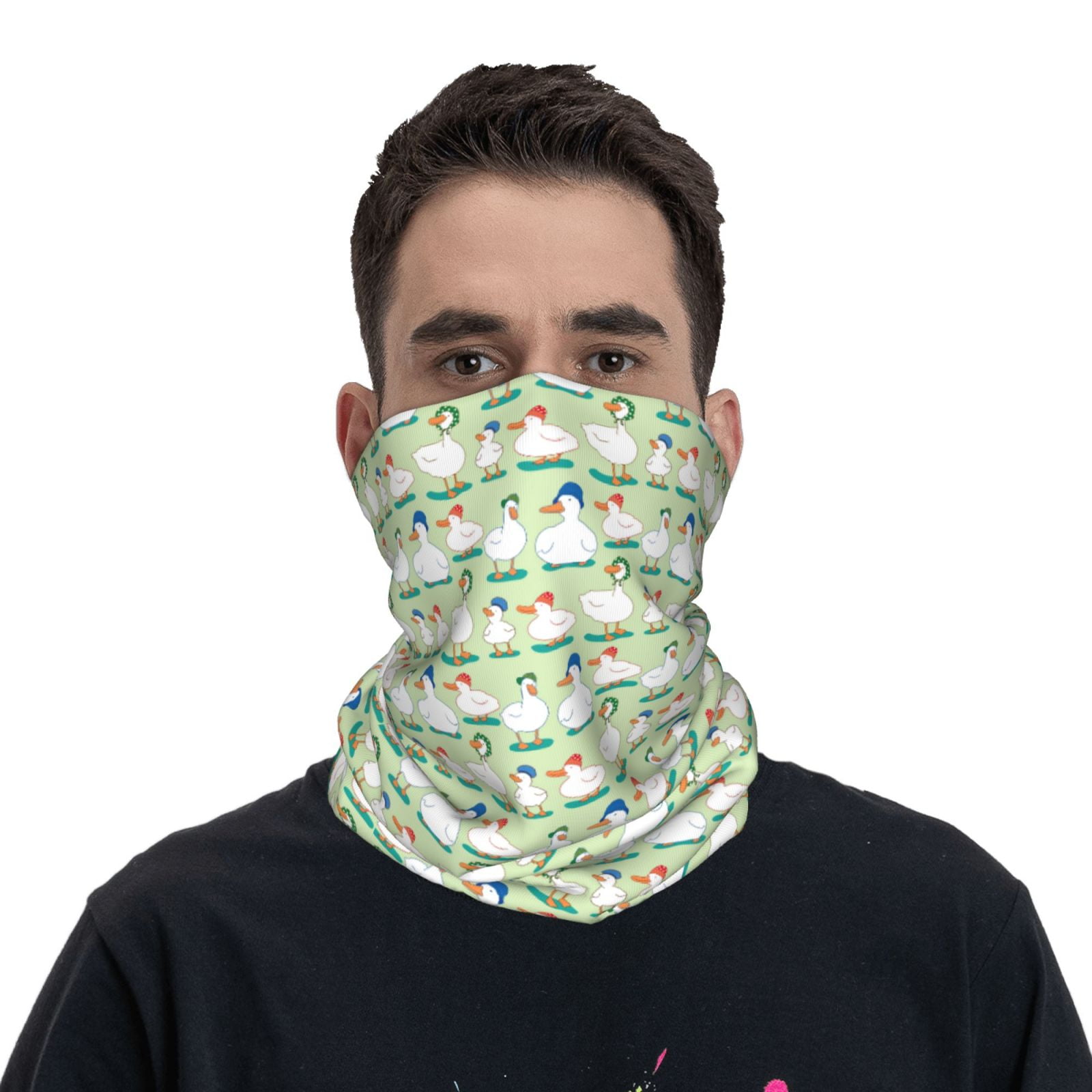 Bandana Neck Gaiter Face Mask - Duck Breathable Soft Neck Gaiter Face ...