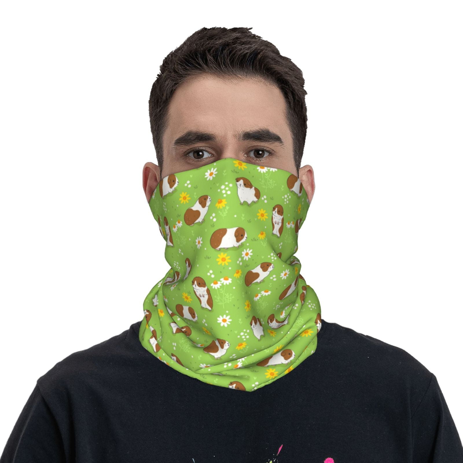 Bandana Neck Gaiter Face Mask - Guinea Pigs Breathable Soft Neck Gaiter ...