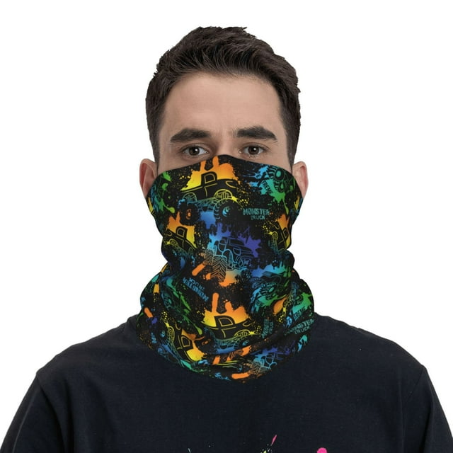 Bandana Neck Gaiter Face Mask - retro truck Breathable Soft Neck Gaiter ...