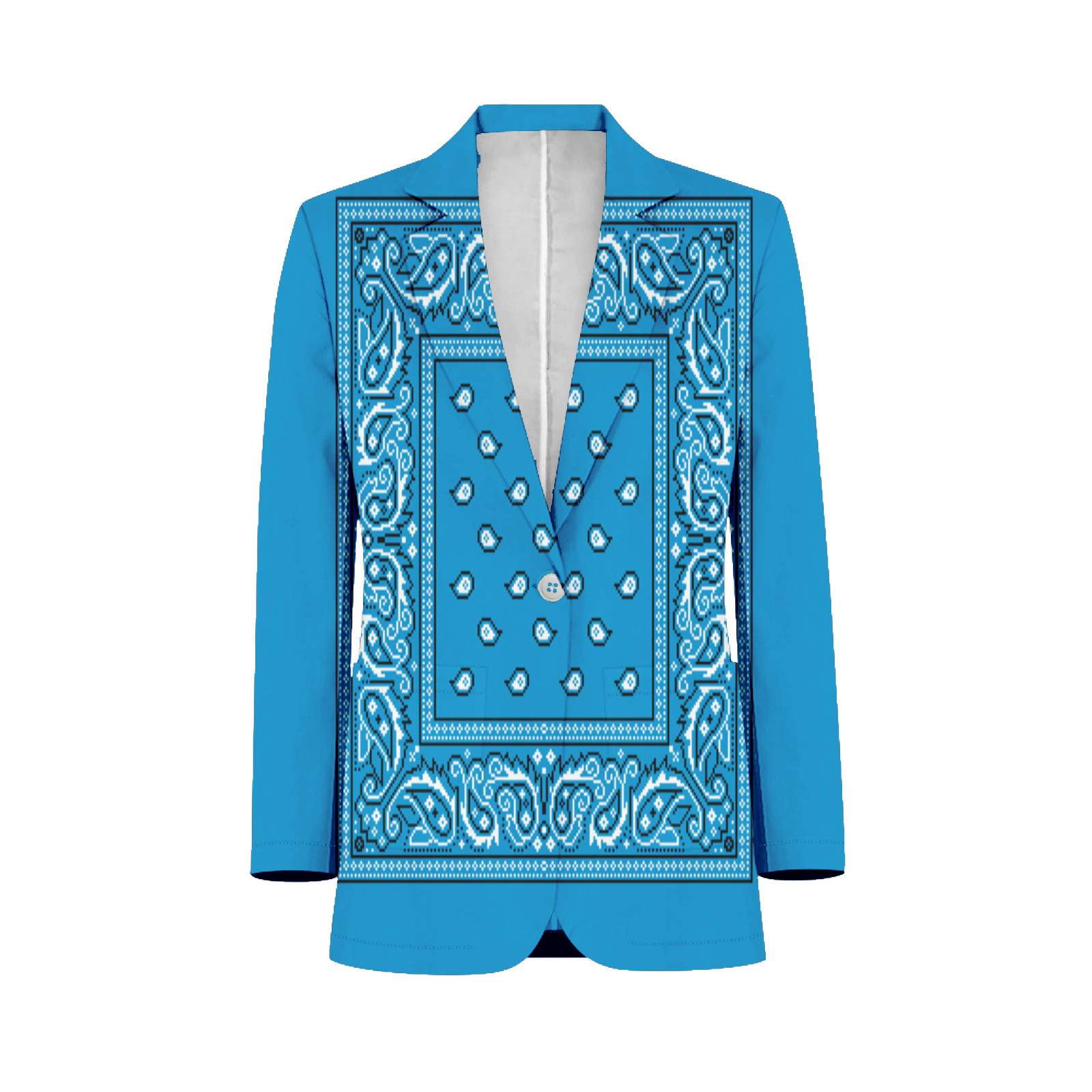 Bandana Paisley Headscarf Kerchief Customized Men's Suits full man ...