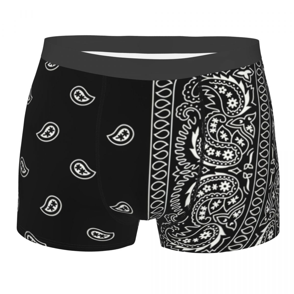 Bandana Paisley Pattern Boxer Shorts For Men 3D Print Male Underwear ...