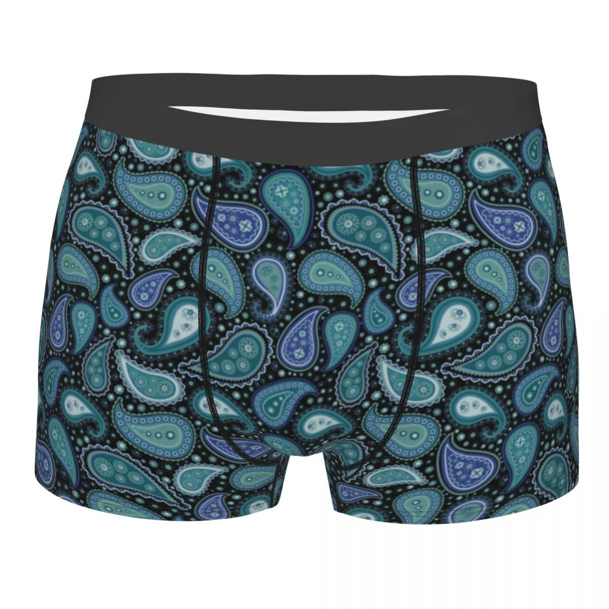 Bandana Paisley Pattern Boxer Shorts For Men 3D Print Male Underwear ...