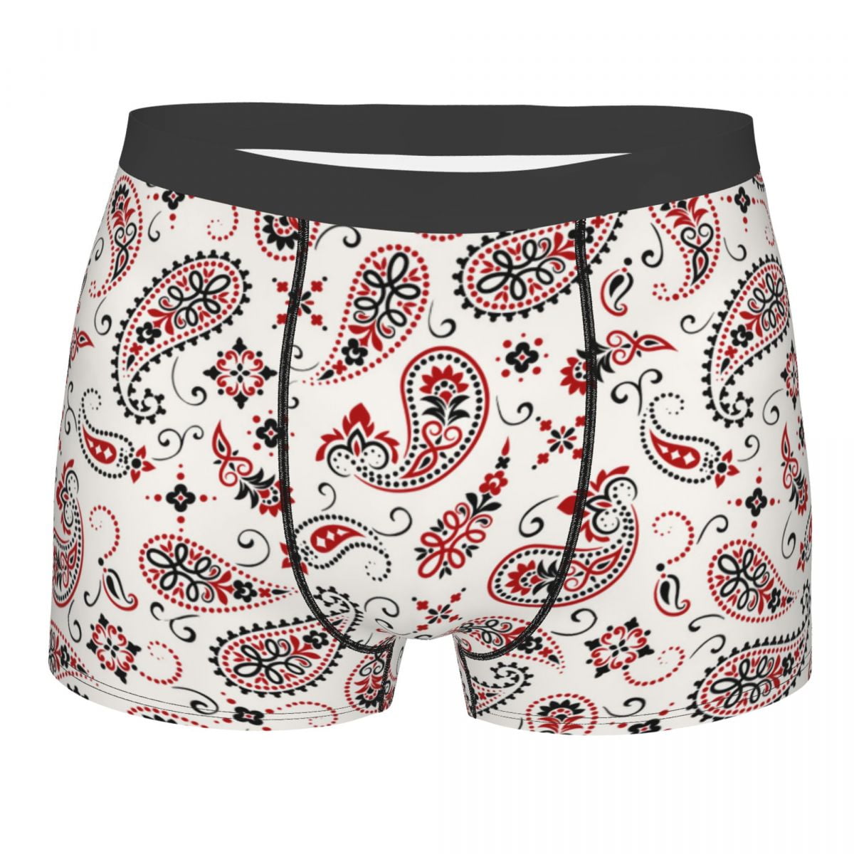 Bandana Paisley Pattern Boxer Shorts For Men 3D Print Male Underwear ...