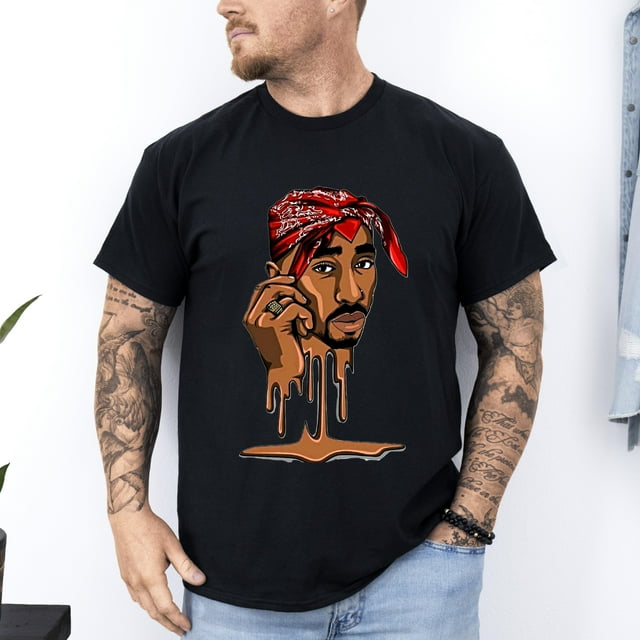 Bandana Portrait Dripping Effect Graphic shirt/sweatshirt/hoodie ...